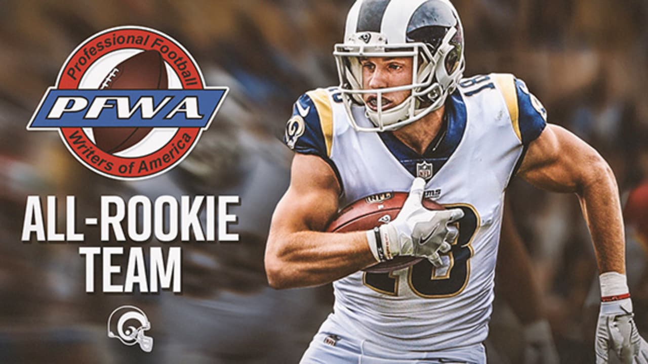 Kupp Named to 2017 PFWA All-Rookie Team