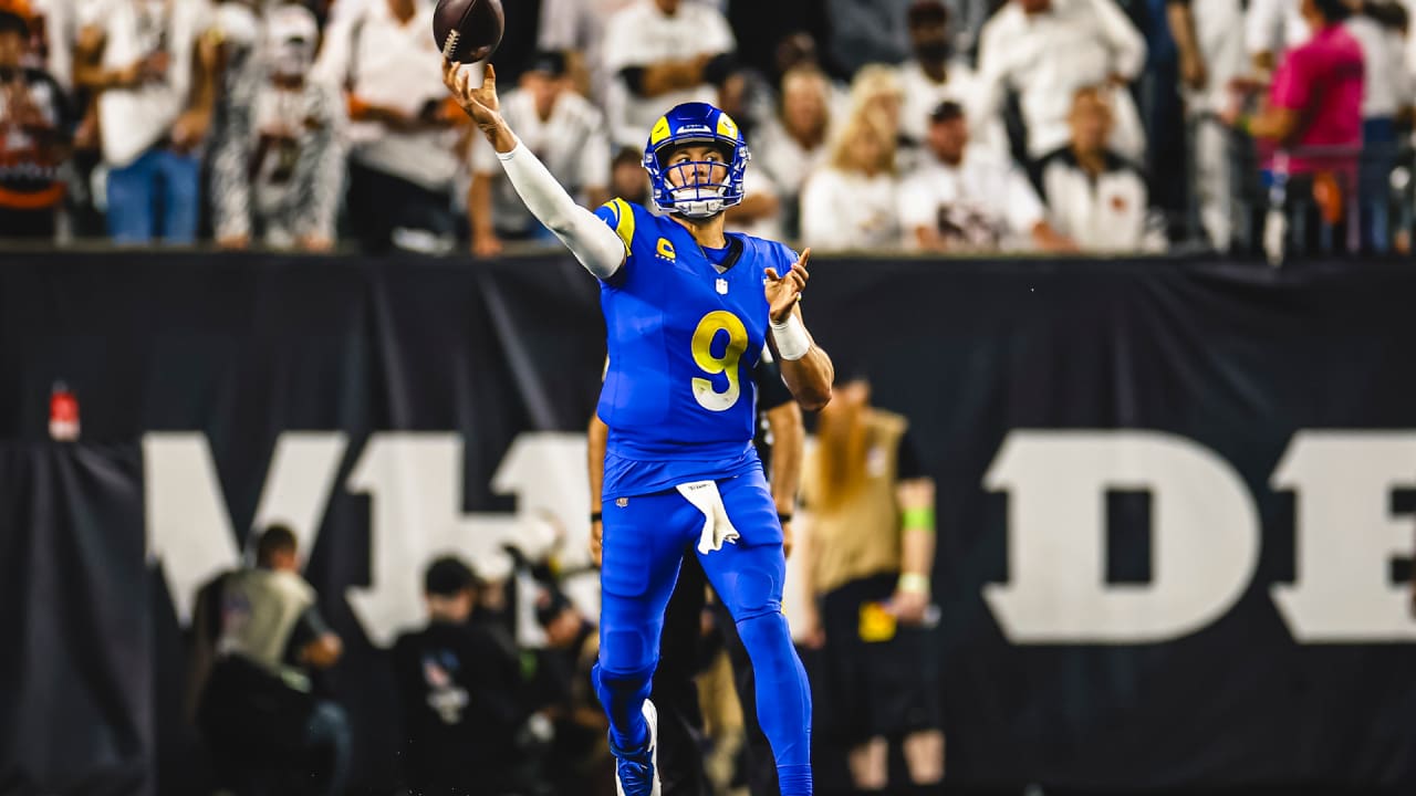 Los Angeles Rams wide receiver Van Jefferson reels in a deep throw from ...