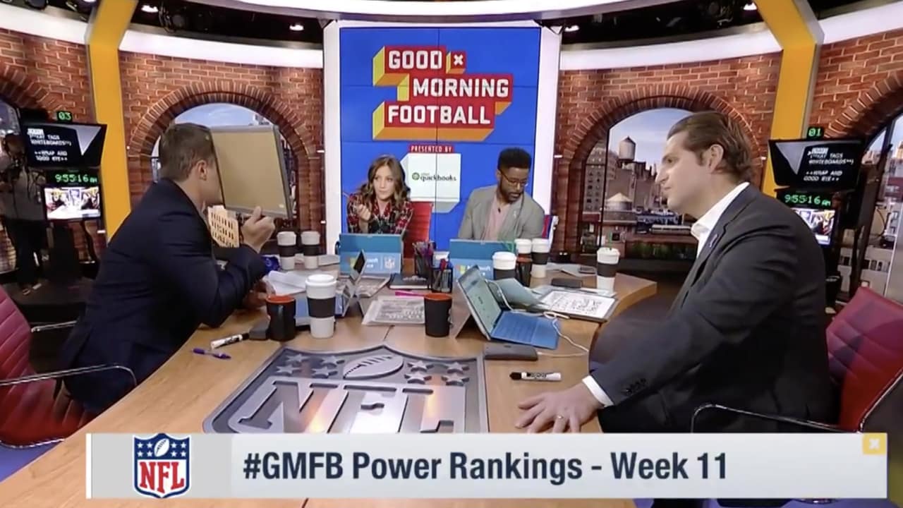 Good Morning Football's power rankings going into Week 11