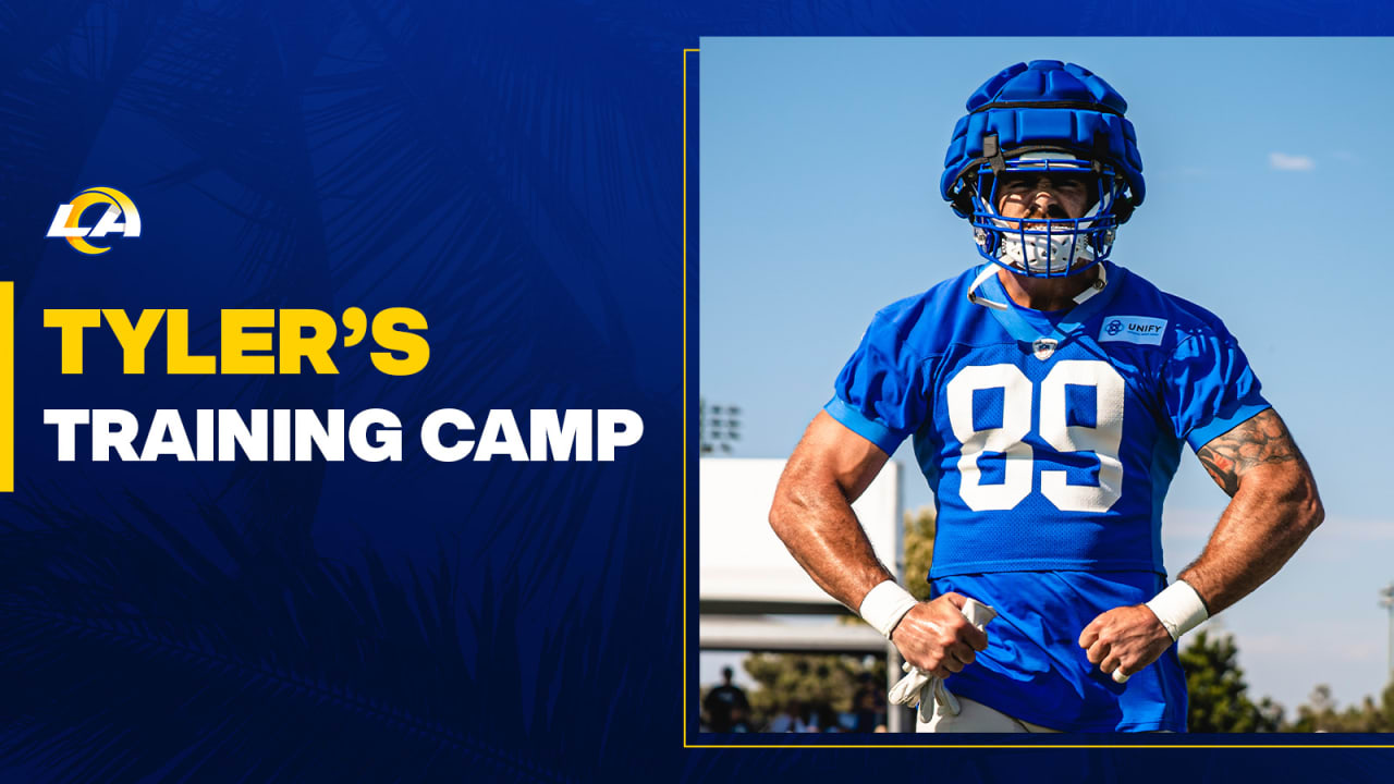 PHOTOS: Tyler Higbee at Rams Training Camp leading up to the 2023 season