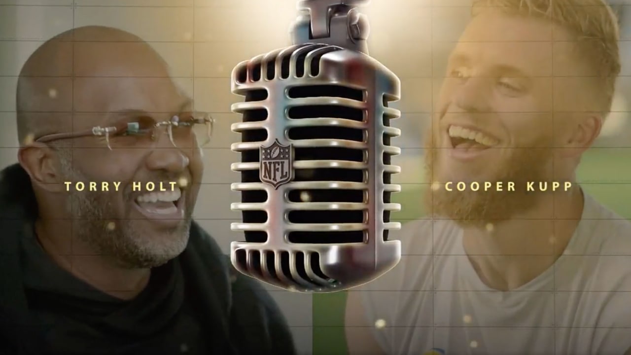 Rams WR Cooper Kupp and Legend Torry Holt | NFL Next Generations