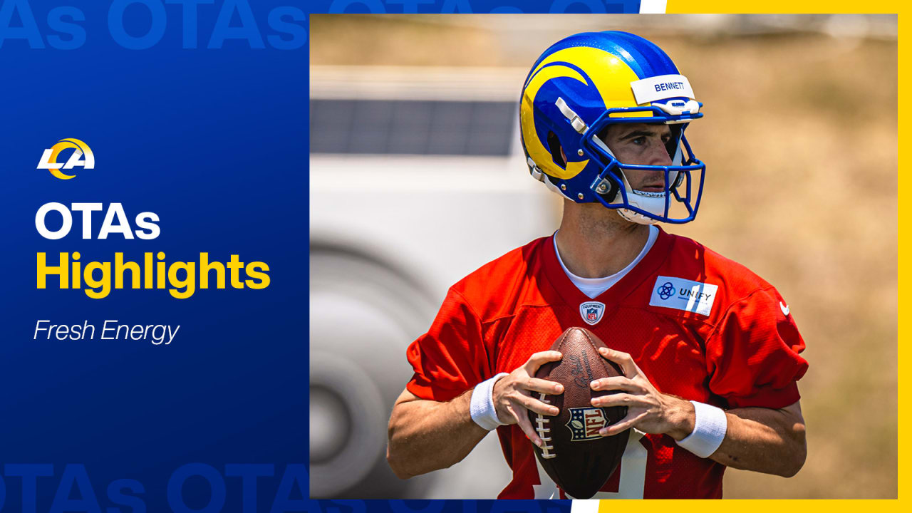 Los Angeles Rams OTAs Week 1 Highlights | Fresh energy, excitement ...