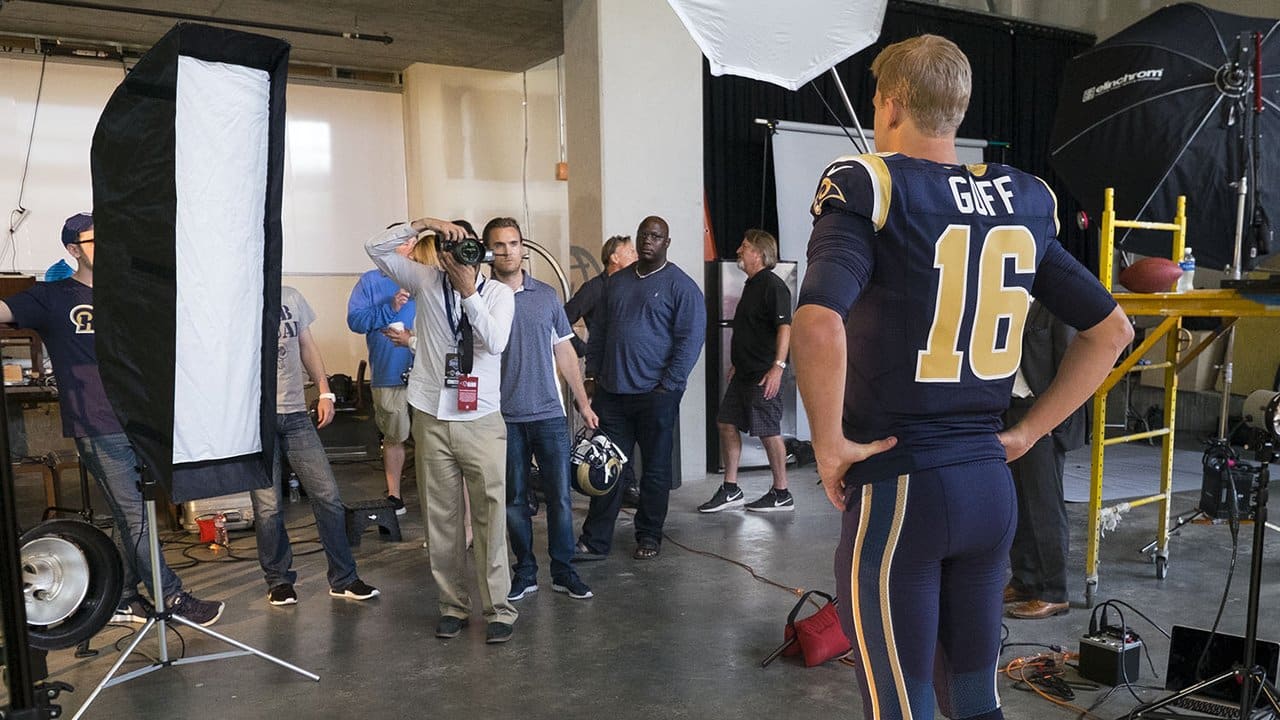 PHOTOS: Goff's First Day