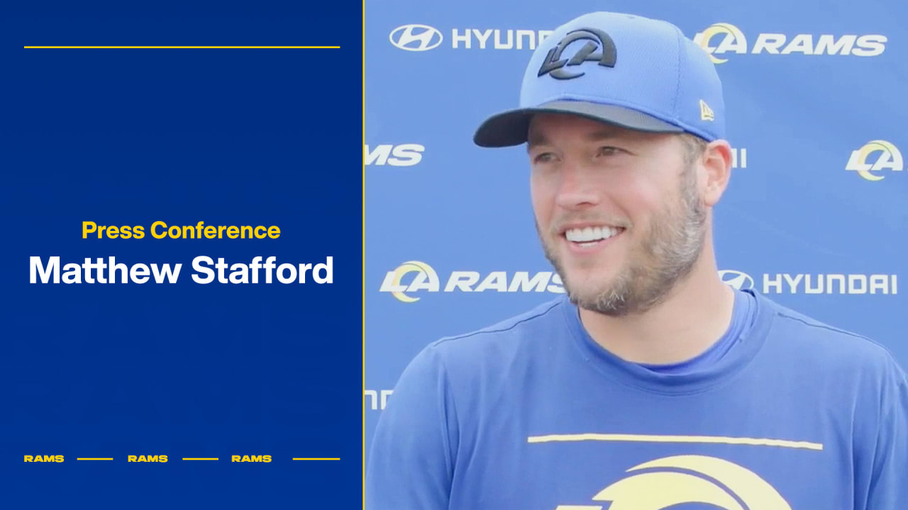 Rams quarterback Matthew Stafford talks throwing during 2023 OTAs and ...