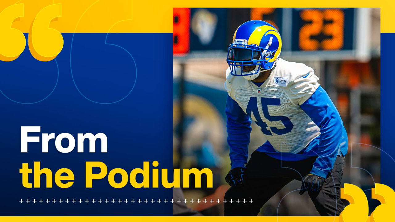 From the Podium: Rams head coach Sean McVay and linebacker Bobby Wagner ...