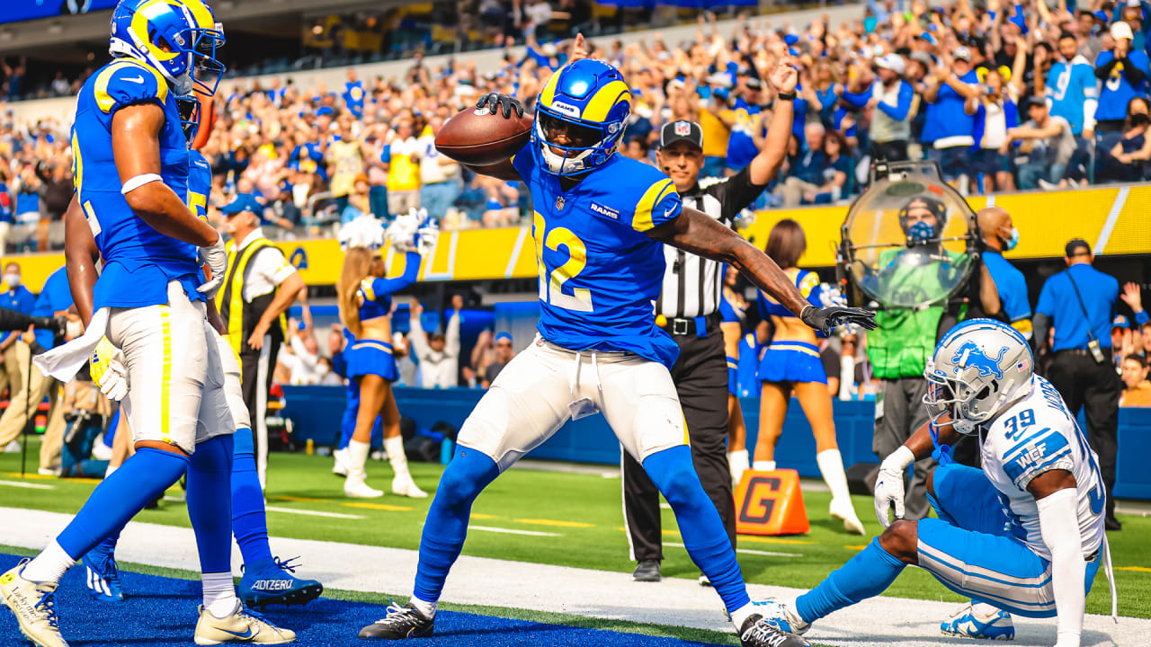 Highlights: Rams WR Van Jefferson gets 11-yard touchdown grab vs. Lions ...