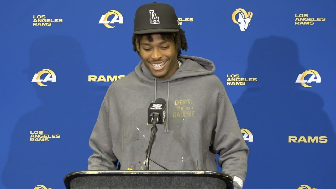 Rams cornerback Jalen Ramsey on his interception vs. Colts, defense's ...