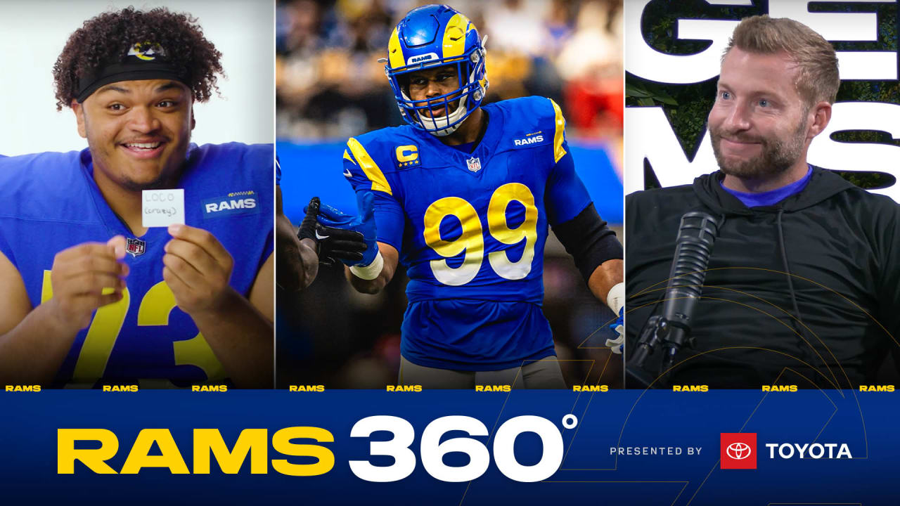 Los Angeles Rams 360: Defensive lineman Aaron Donald Mic’d Up, Coach ...