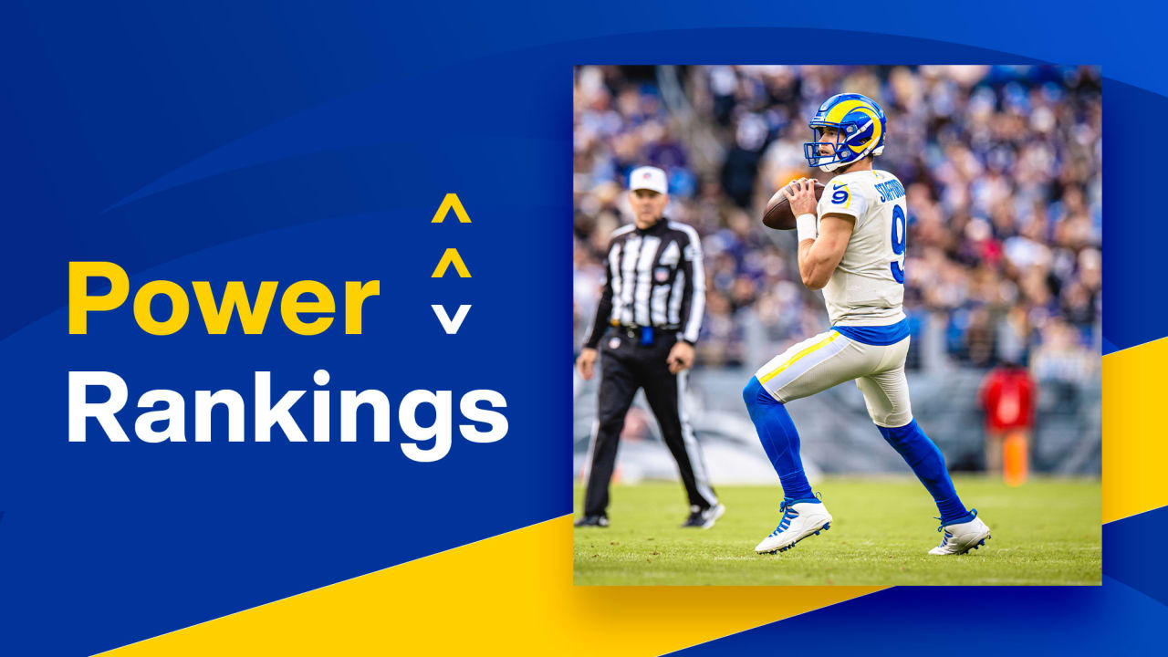 Rams Power Rankings: Week 18