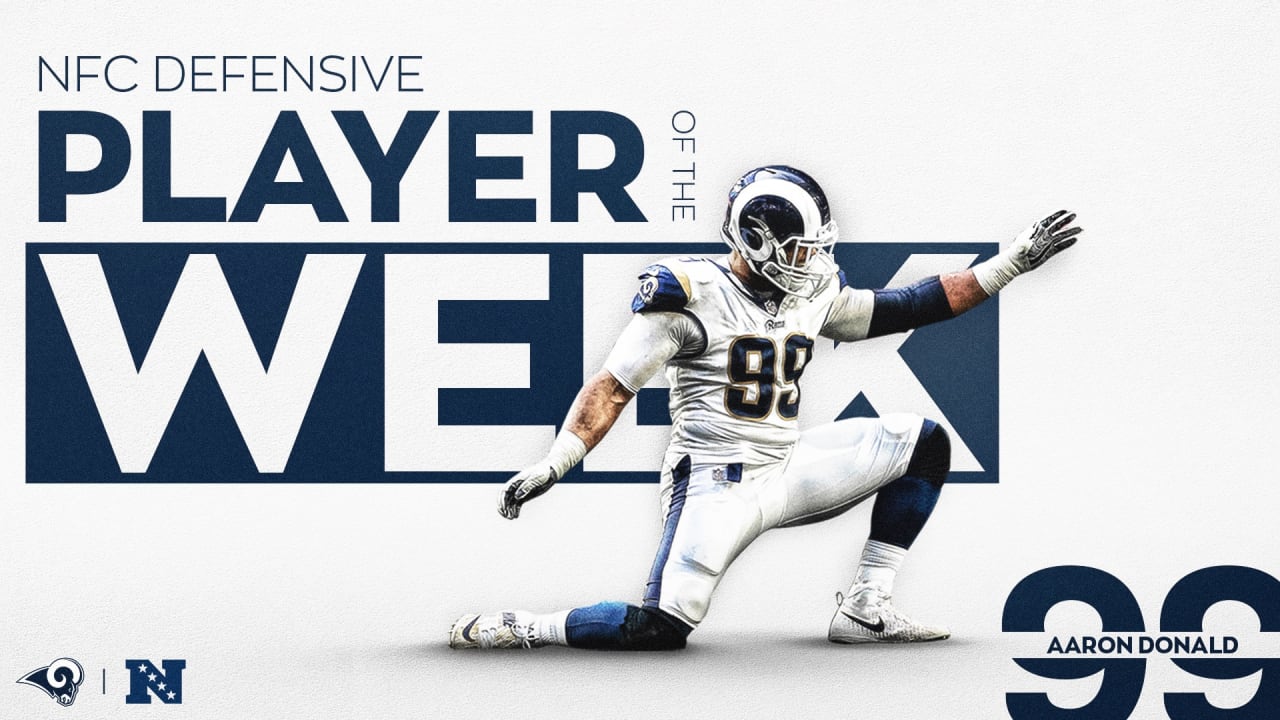 Donald Named NFC Defensive Player of the Week