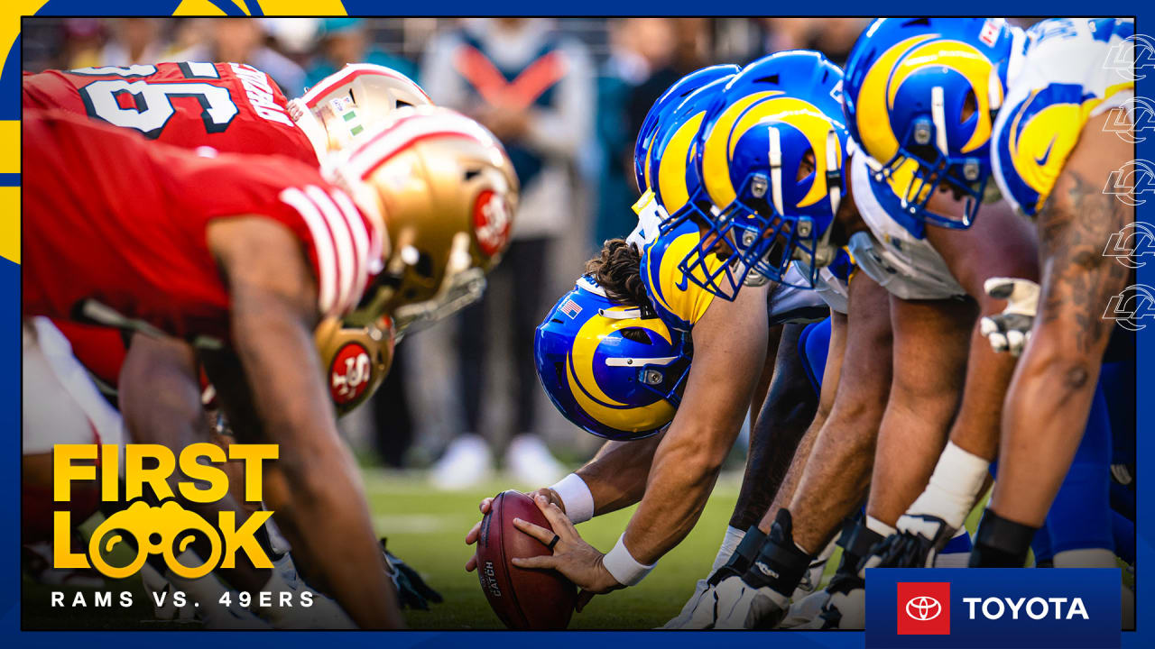 First Look: Rams return from bye week to host 49ers in Week 8