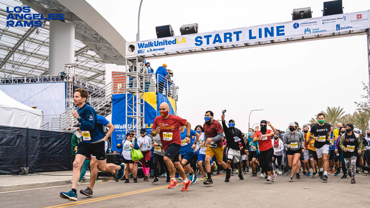 PHOTOS: Rams partner with United Way for 2021 WalkUnited 5K family walk ...