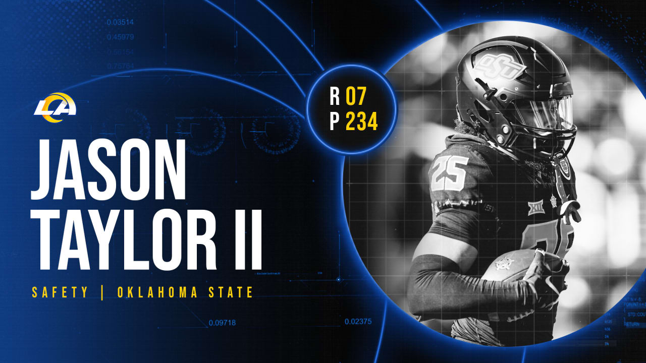 PHOTOS: Meet new Rams S Jason Taylor II | 2023 NFL Draft