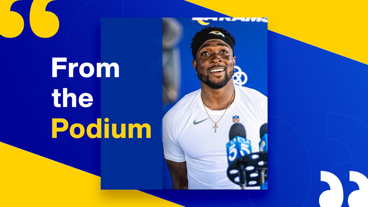 From the Podium: Rams head coach Sean McVay and quarterback Bryce ...