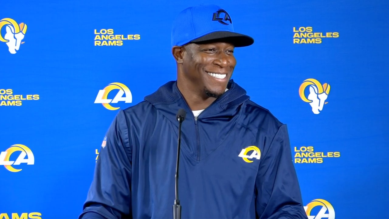 Rams defensive coordinator Raheem Morris talks adding outside ...