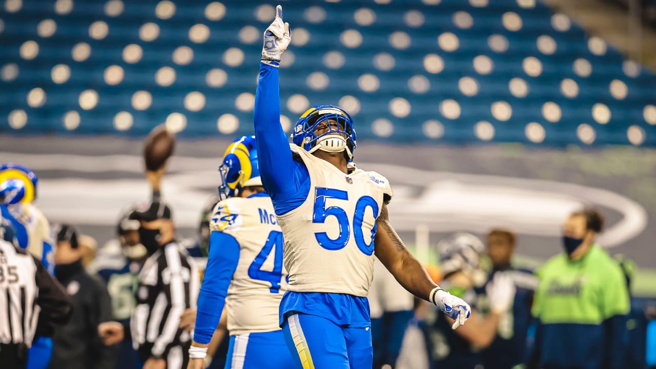 Samson Ebukam punches ball from D.J. Reed for special teams turnover