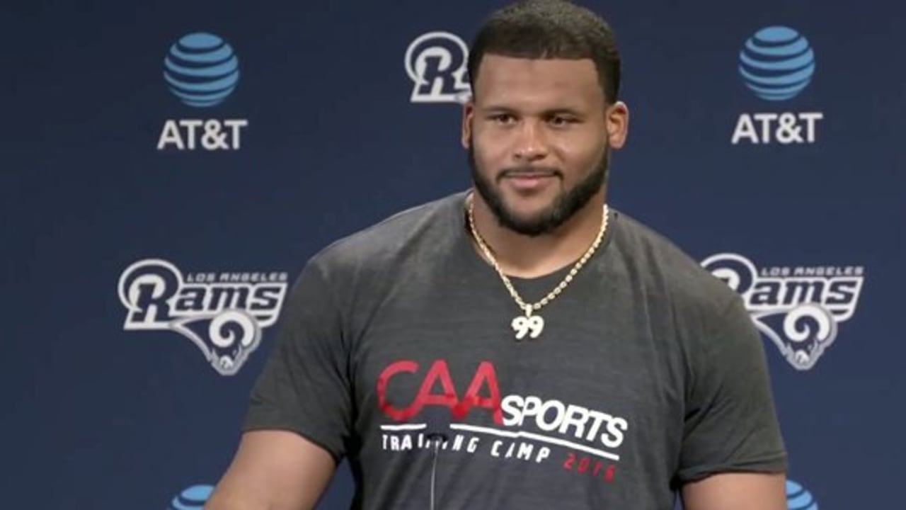Aaron Donald Press Conference 9-13