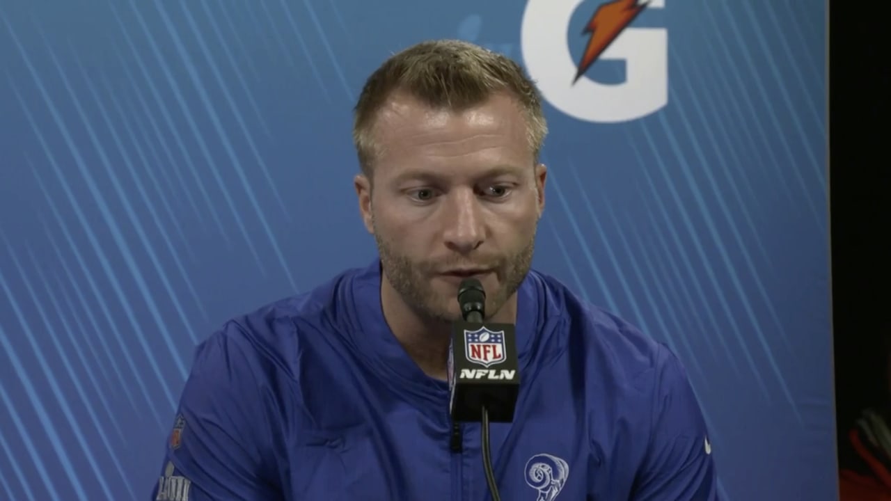 McVay: "I love these players, these coaches and that's the motivation ...