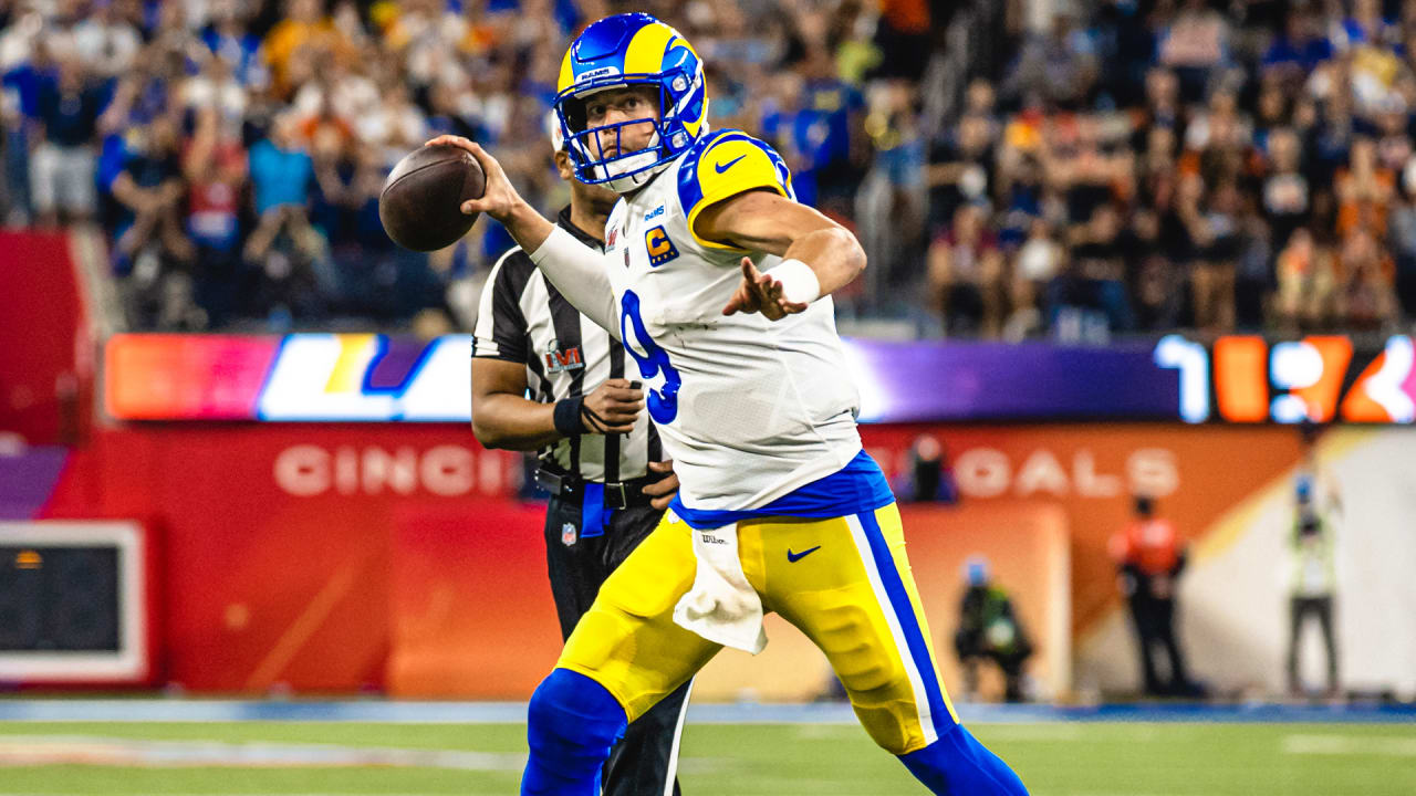 Highlights: Rams QB Matthew Stafford's most explosive plays from Super Bowl LVI win vs. Bengals