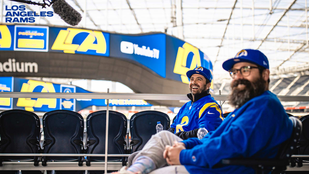 PHOTOS: Behind the scenes with Jon & Vinny at SoFi Stadium