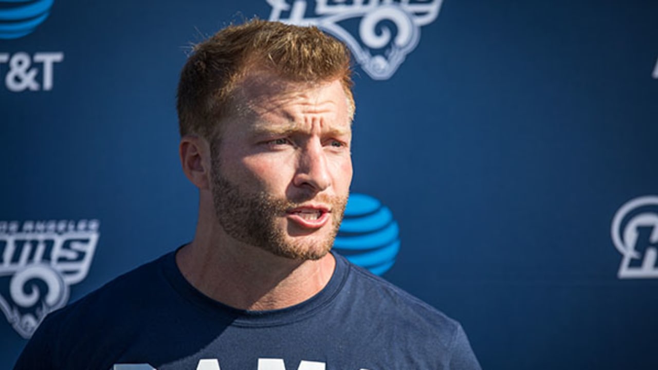 TRANSCRIPT: Sean McVay Training Camp Day 3 Press Conference