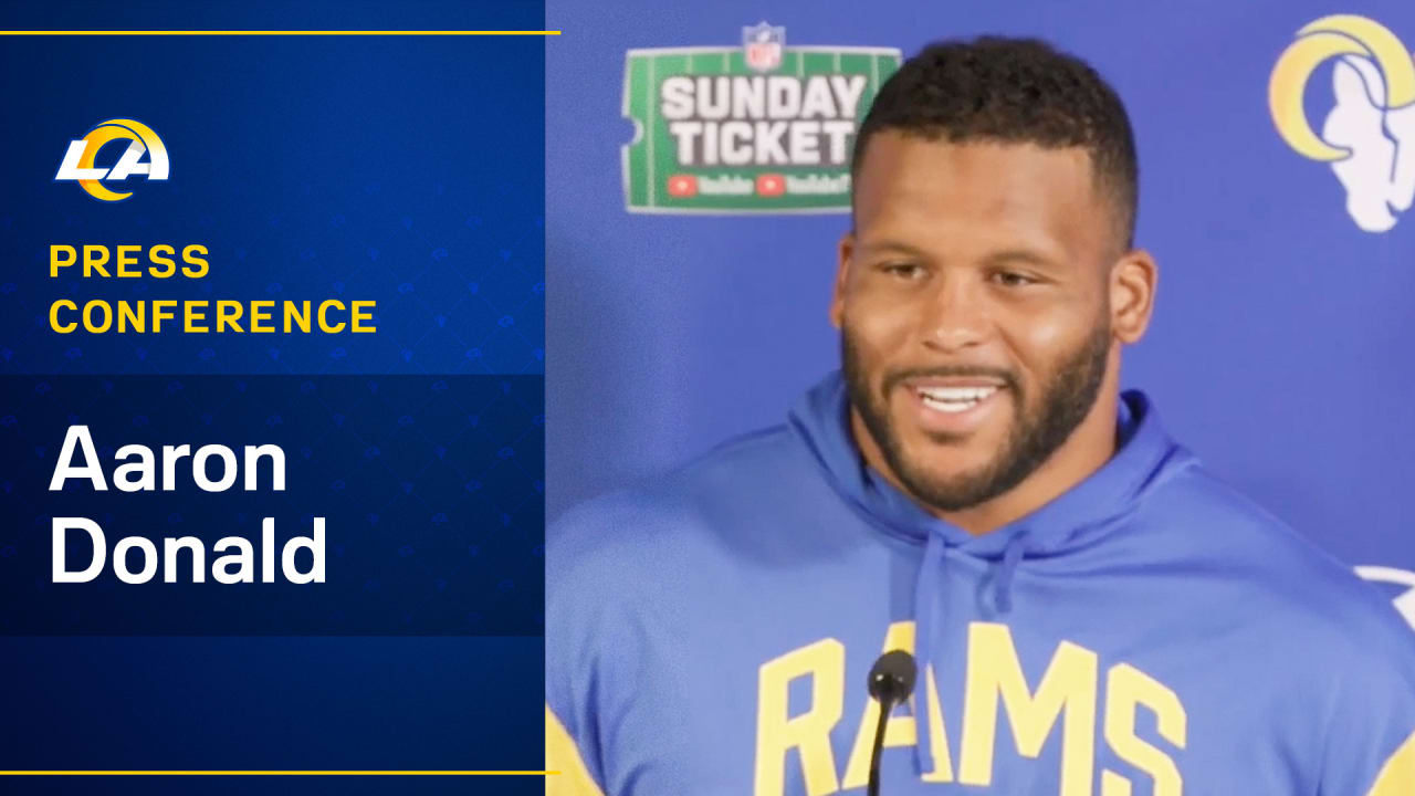 Los Angeles Rams Press Conference | Aaron Donald on Rams' confidence ...