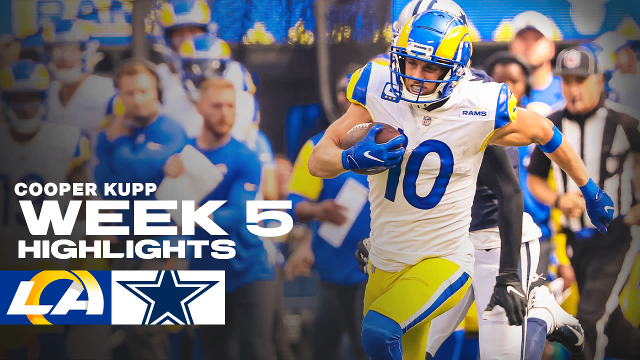 Highlights: Every catch from Los Angeles Rams wide receiver Cooper Kupp ...