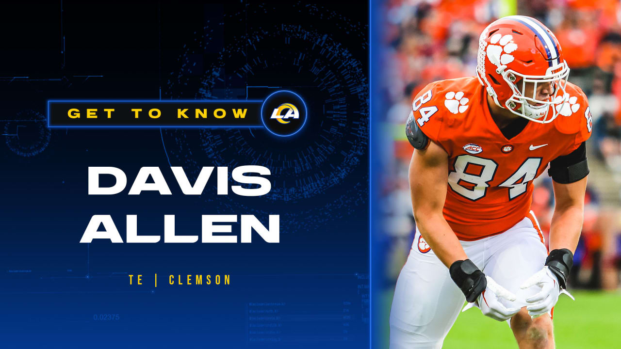 Get to know Clemson tight end Davis Allen | Pick 175