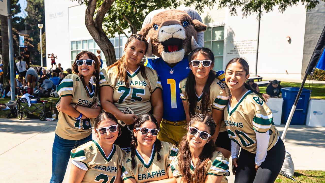 Los Angeles Rams Community | Rams & Bridgestone celebrate inaugural ...