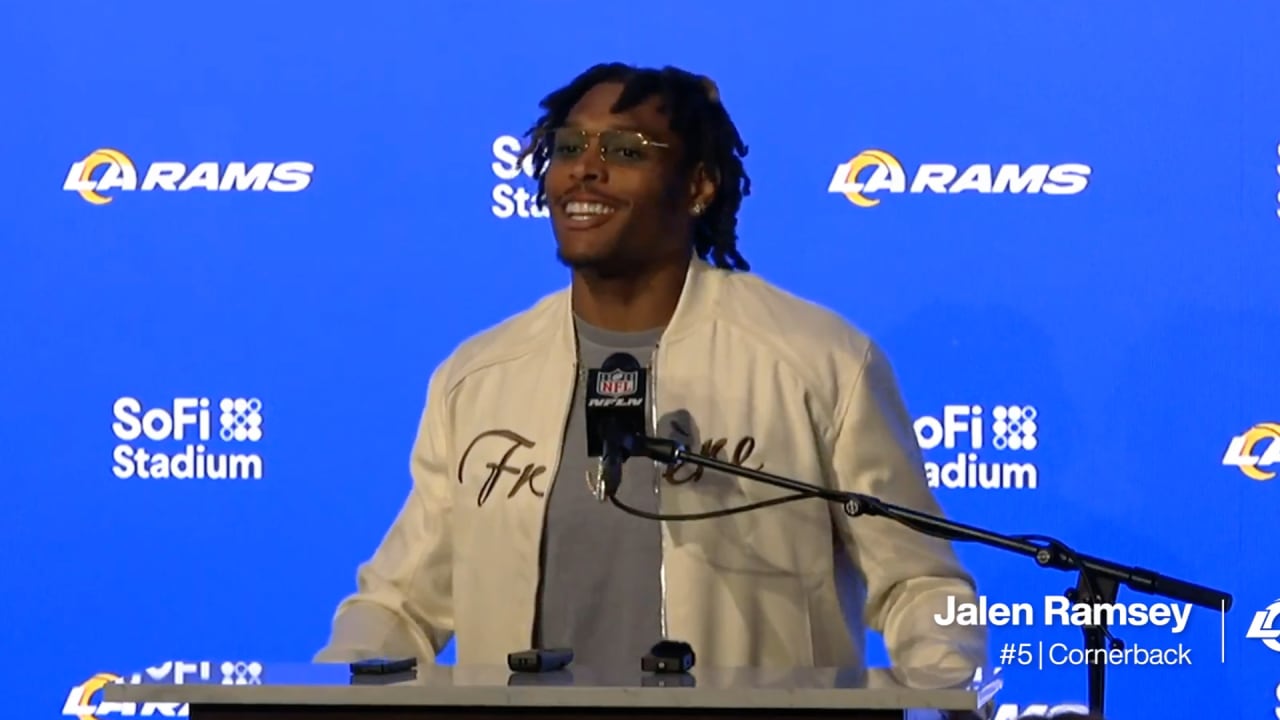 Rams cornerback Jalen Ramsey on quarterback Matthew Stafford's Rams ...
