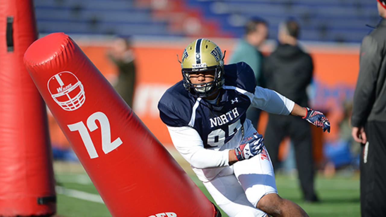 Which Rams Players Attended the Senior Bowl?