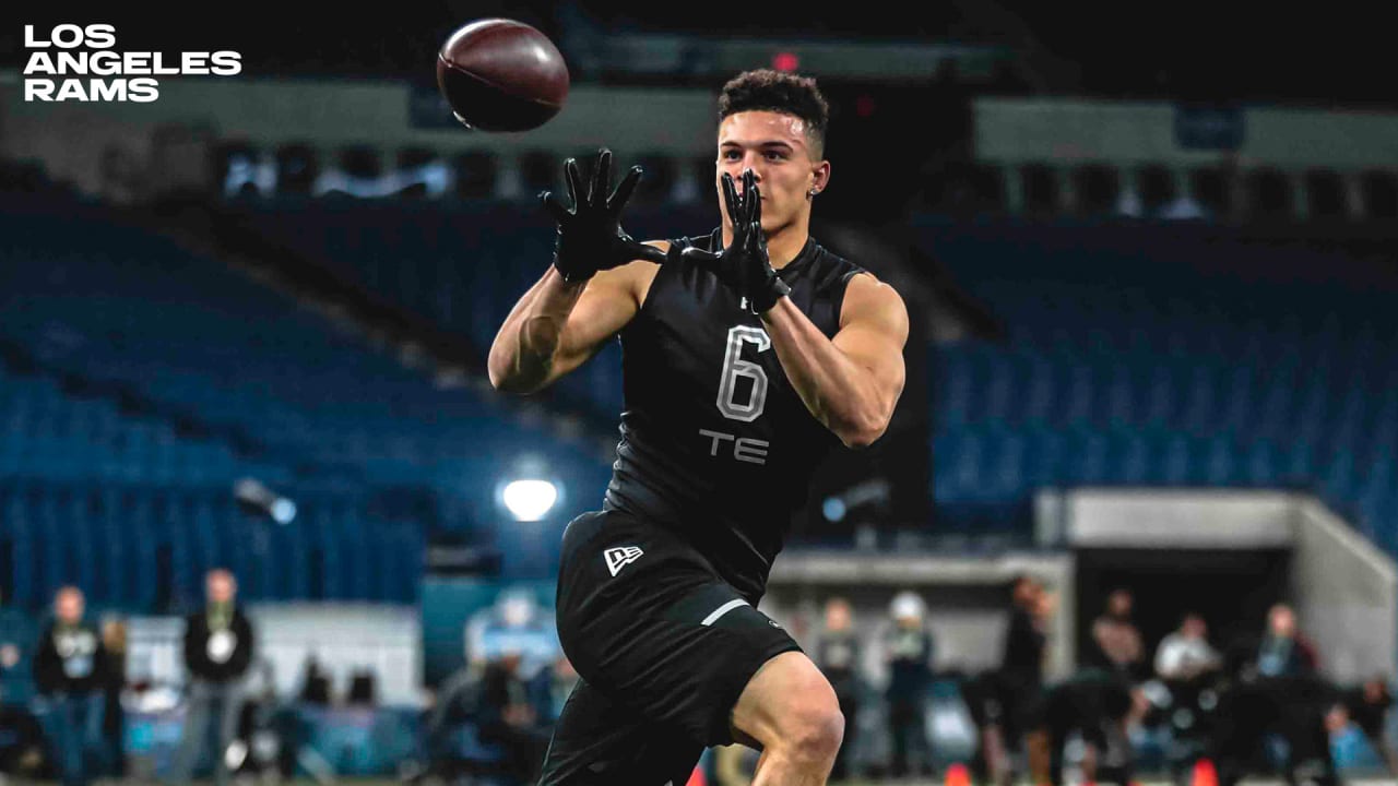 Rookie TE Brycen Hopkins always working to get better on the field ...