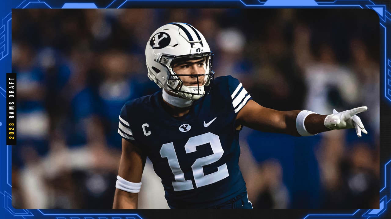 WR Puka Nacua, 177th pick in 2023 NFL Draft, looking forward to ...