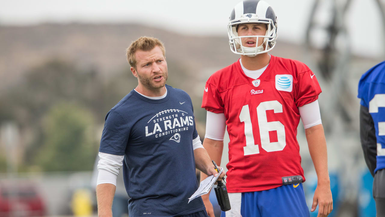 McVay Wants to see Continued Improvement from Goff in 2018