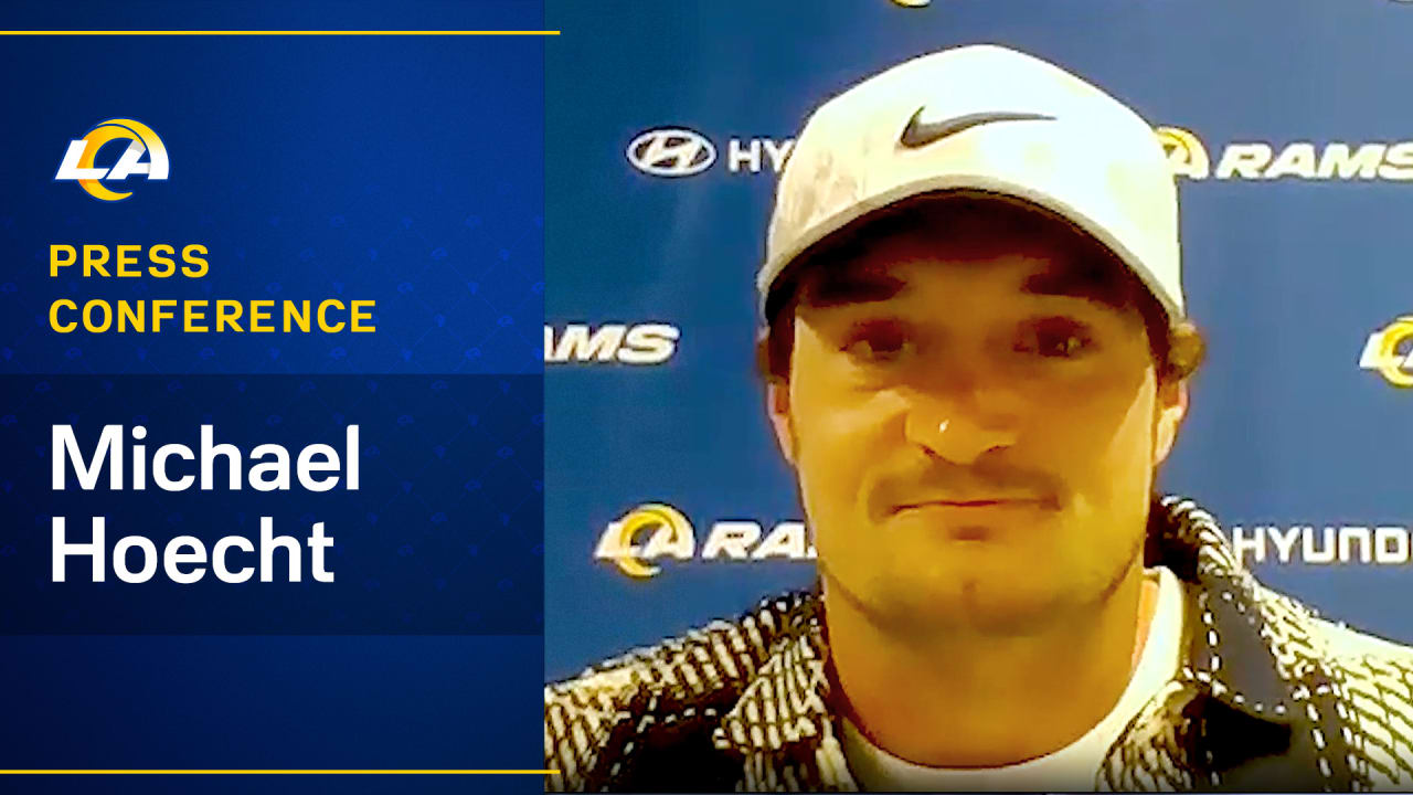 Rams' Michael Hoecht on two-sack performance vs. Steelers and playing ...