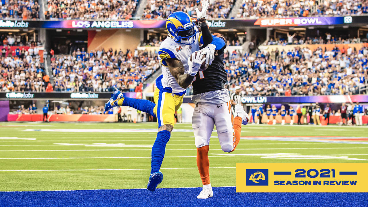 Rams wide receiver Odell Beckham Jr.'s Top Five plays from 2021 season