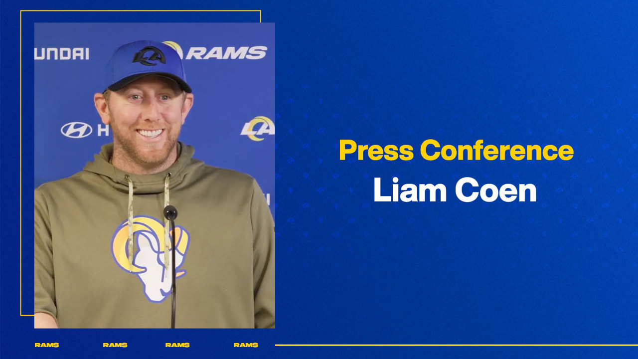 Offensive coordinator Liam Coen on Rams' complementary performance in ...