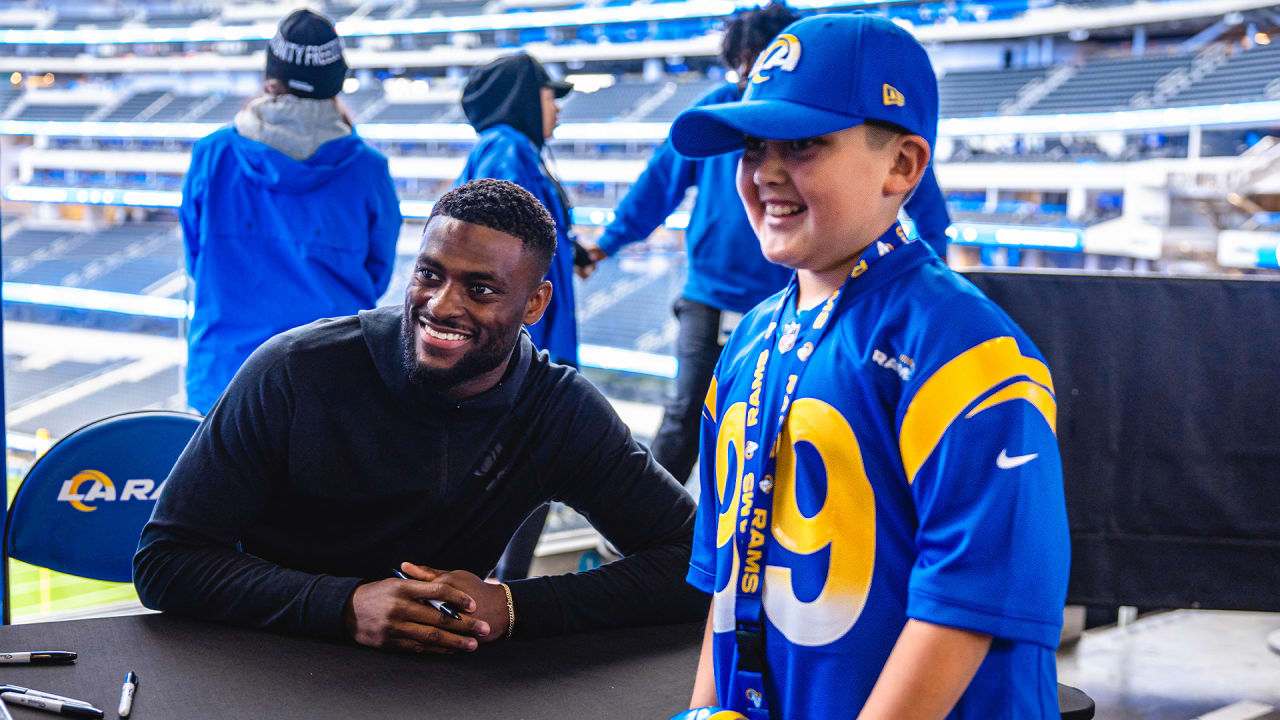 Los Angeles Rams | The FIRST EVER Rams House Combine: Rams fans test ...