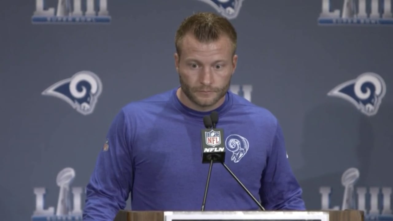 McVay: "Football is the ultimate team game and it truly takes everybody"