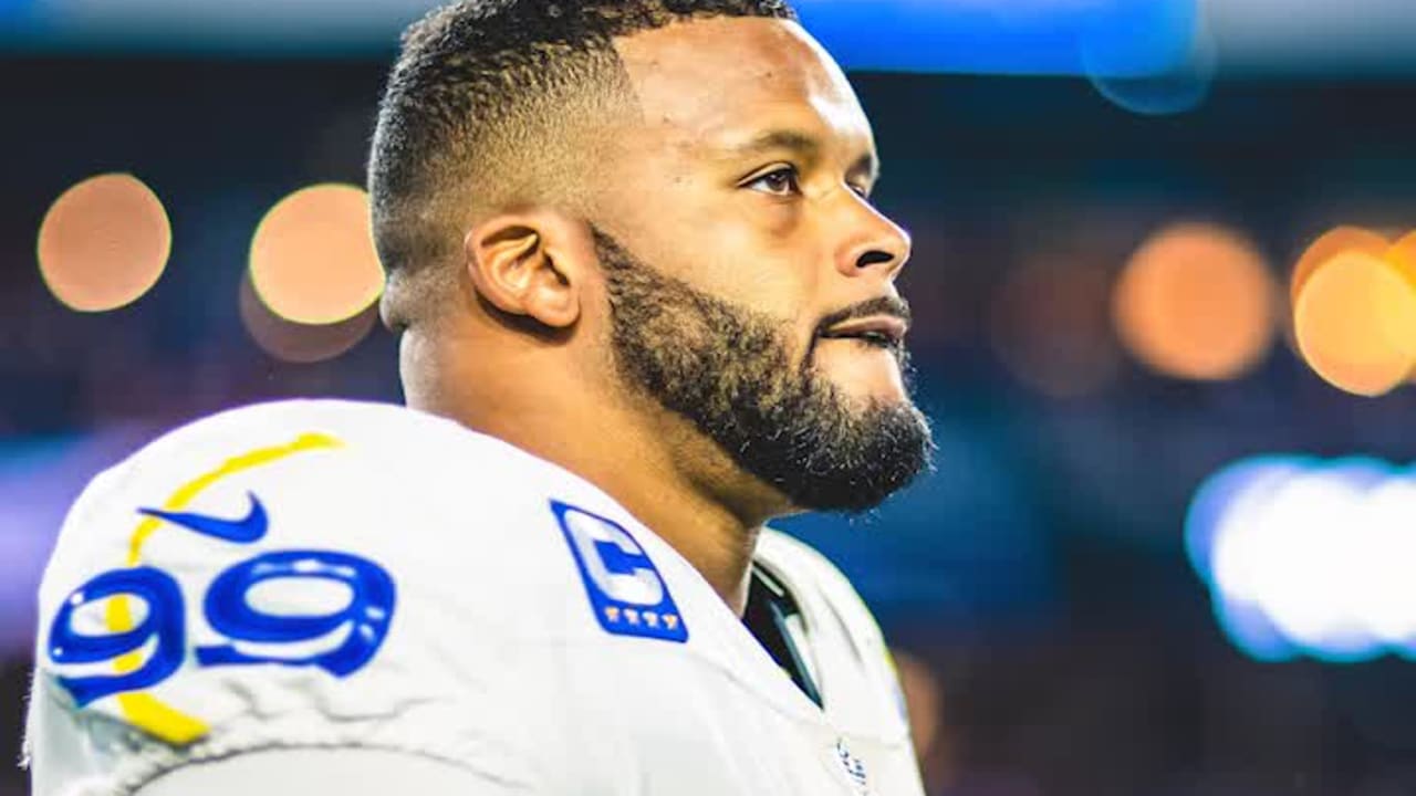 Rams defensive lineman Aaron Donald talks team navigating COVID-19 ...