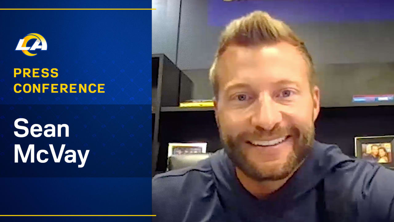 Los Angeles Rams Press Conference | Head coach Sean McVay talks injury ...