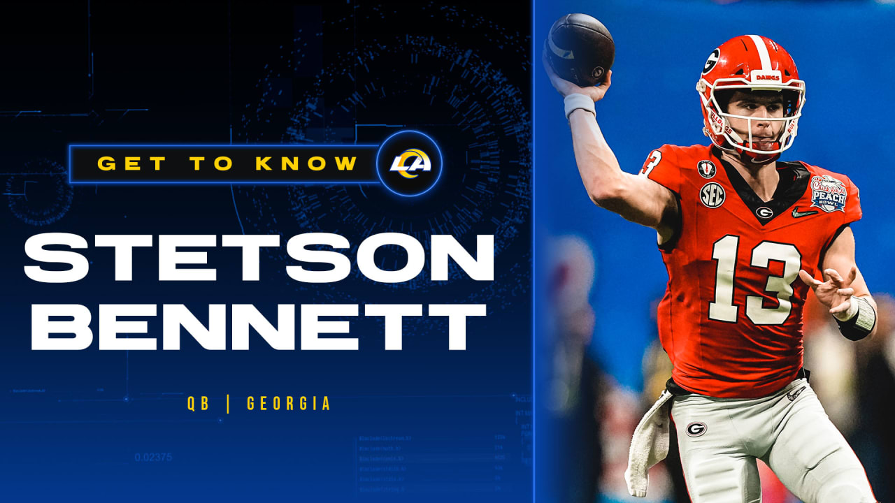 Get to know Georgia quarterback Stetson Bennett | Pick 128