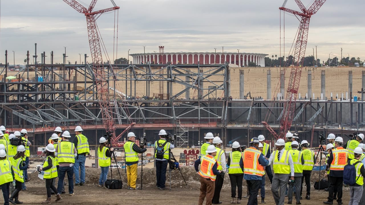 PHOTOS: LA Stadium Construction Site Tour