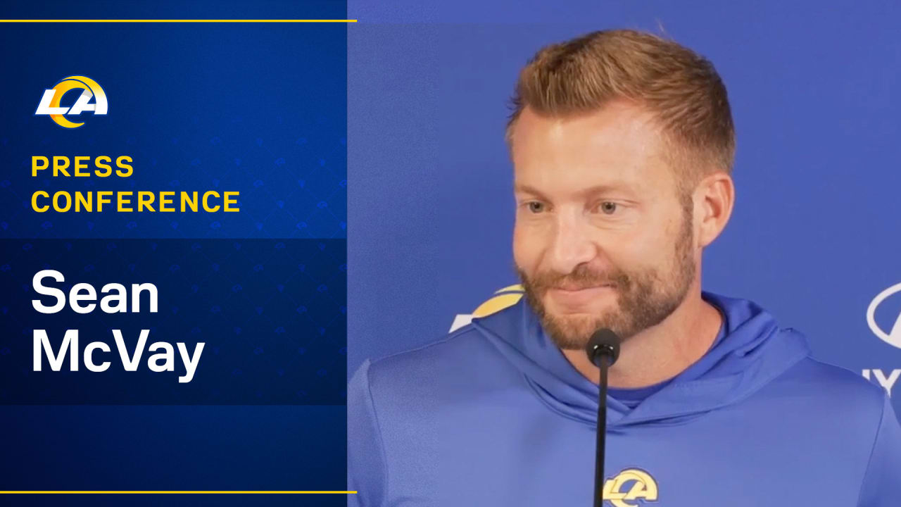 Los Angeles Rams Press Conference | Sean McVay on Cooper Kupp returning to practice, plus other ...