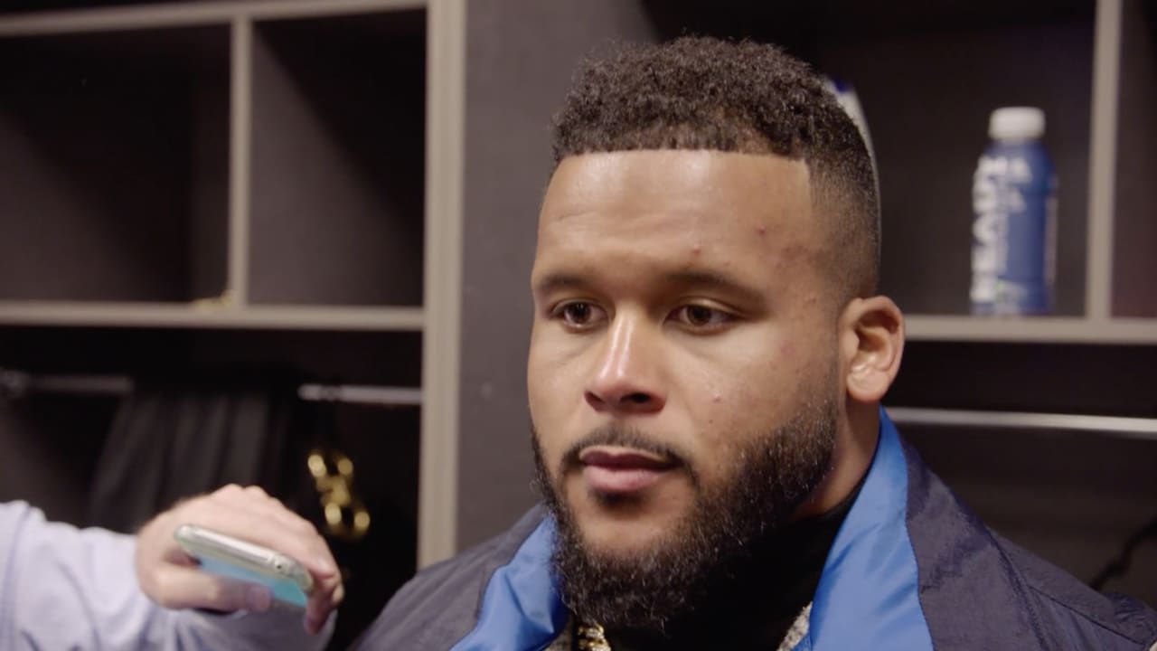 Aaron Donald: "Gotta go out there, compete, fight and still try to find ...