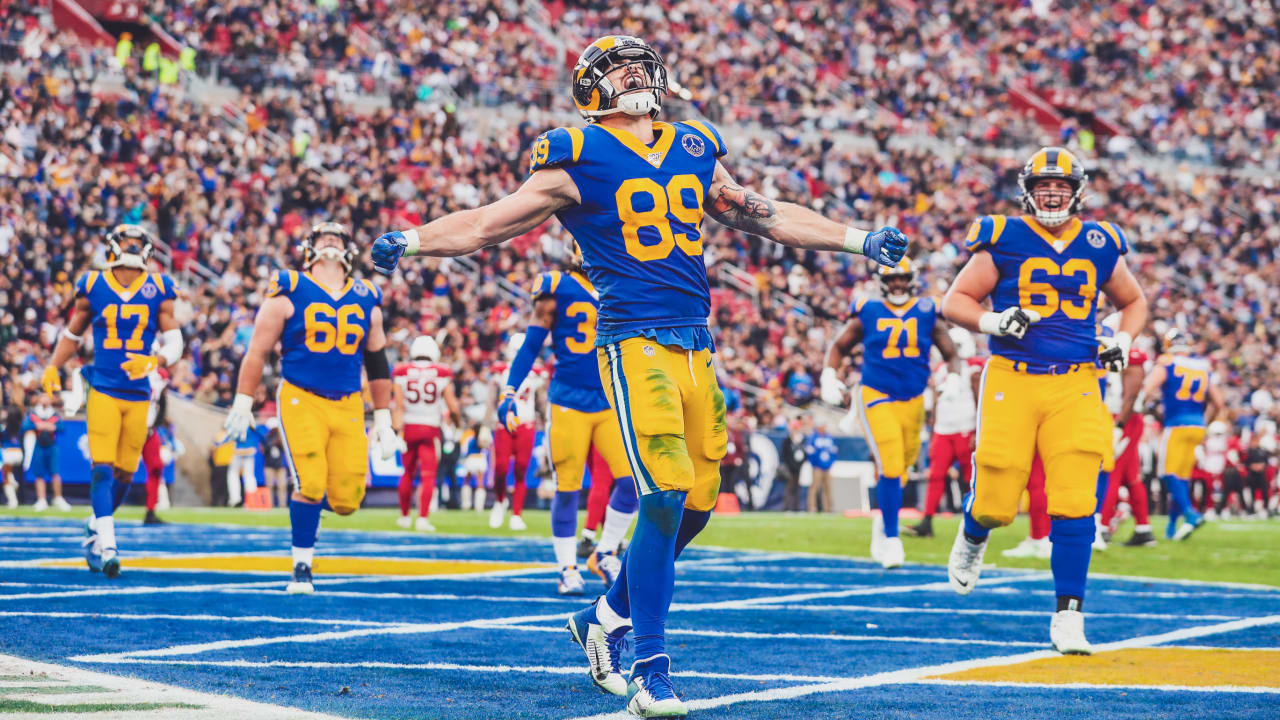 Higbee high step! Rams TE celebrates TD with dance in end zone