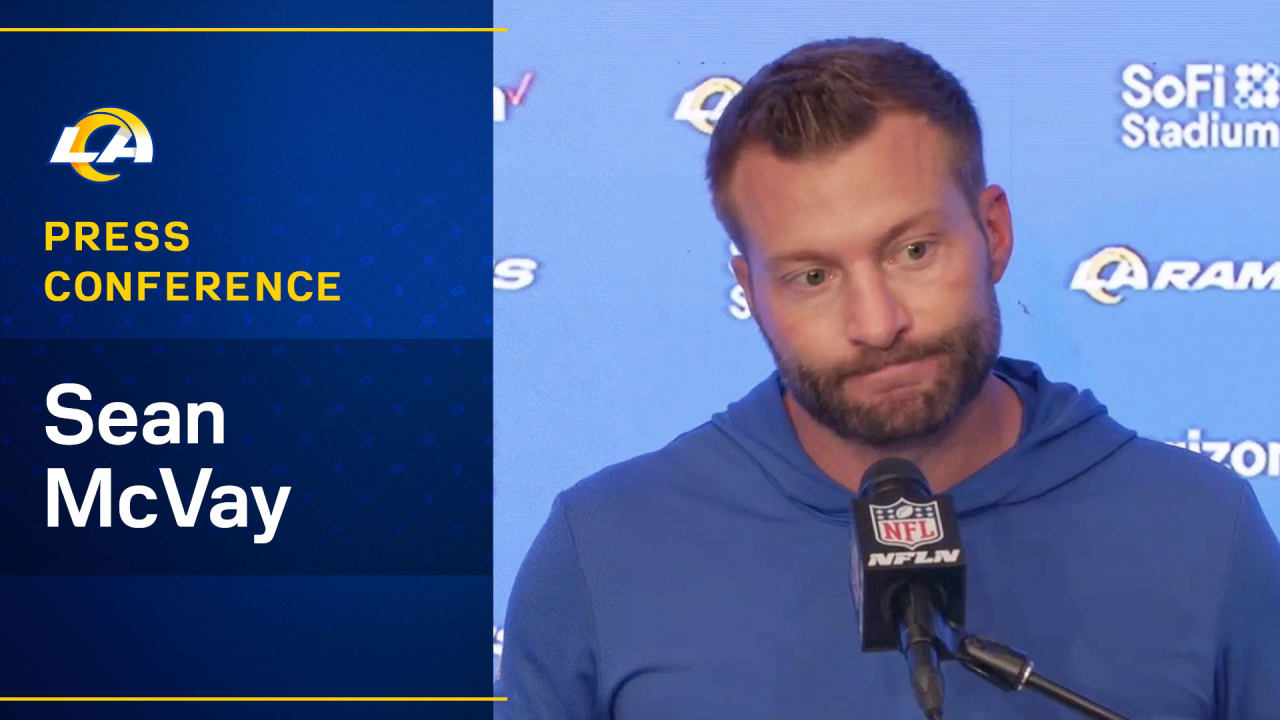 Los Angeles Rams Press Conference | Sean McVay reflects on 24-17 loss ...