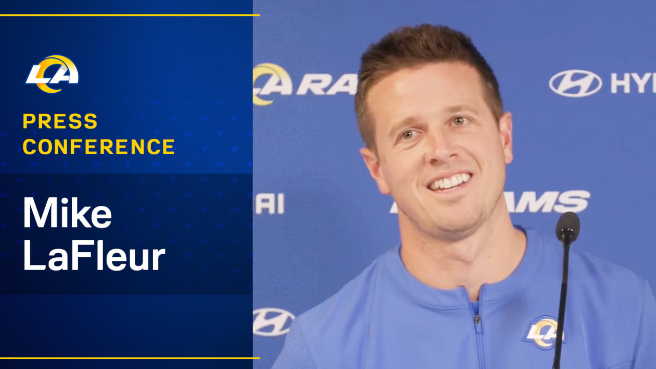 Rams offensive coordinator Mike LaFleur on next steps for wide receiver ...