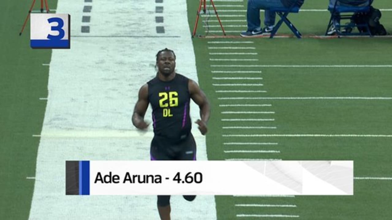 10 fastest DL 40-yard dashes | 2018 NFL Scouting Combine