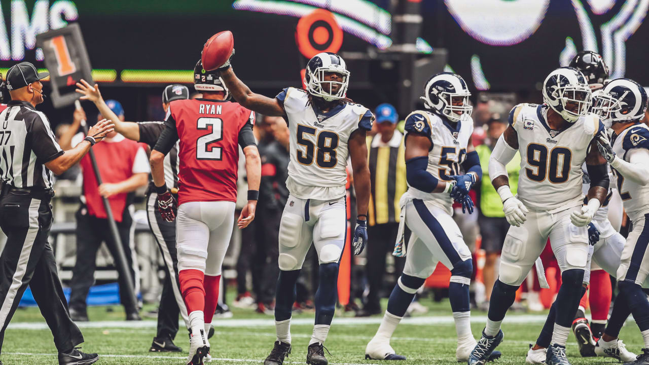 Cory Littleton shows cat-like reflexes on impressive tipped INT